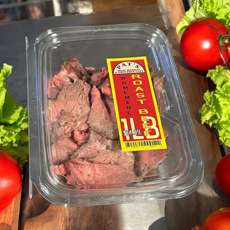 Order your roast beef online! | Pat's Meat Mart