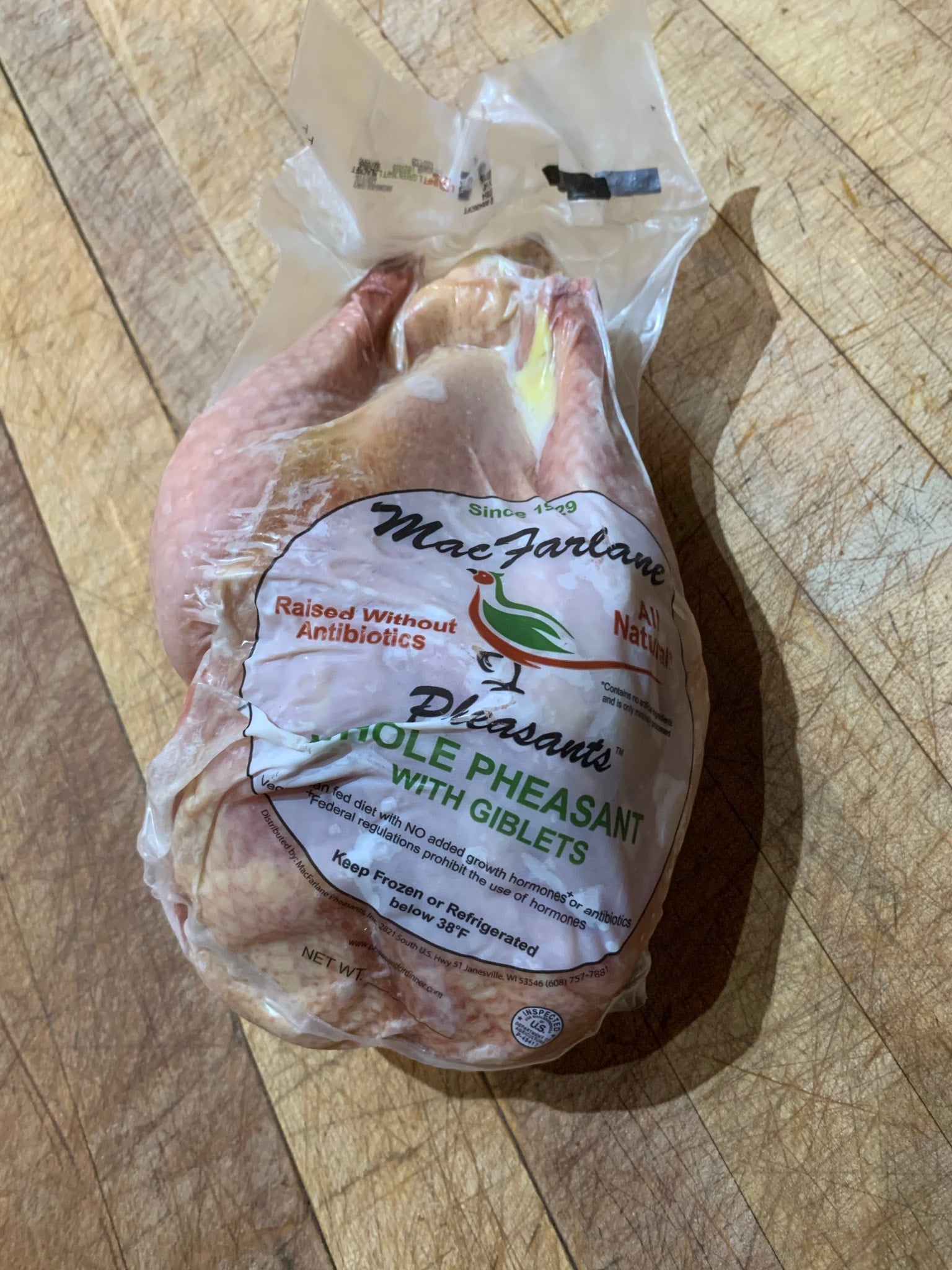 pheasant meat tesco
